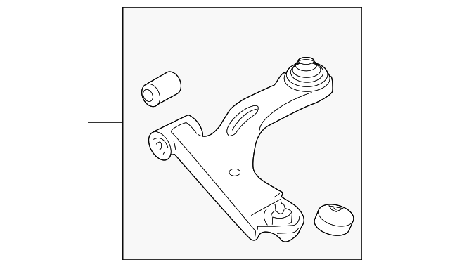 2005-2011 Mazda Tribute Lower Control Arm ZZC1-34-320 | RealMazdaParts.com