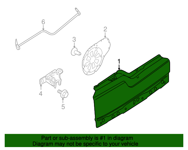 2005-2016 Land Rover Tail Gate LR045550 | Express Land Rover Parts
