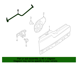 Genuine Weatherstrip for 2005-2016 Land Rover | Land Rover Part ...