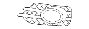 5N0-853-665-G-9B9 - Outer Grille - 2012-2016 Volkswagen Tiguan | VW ...
