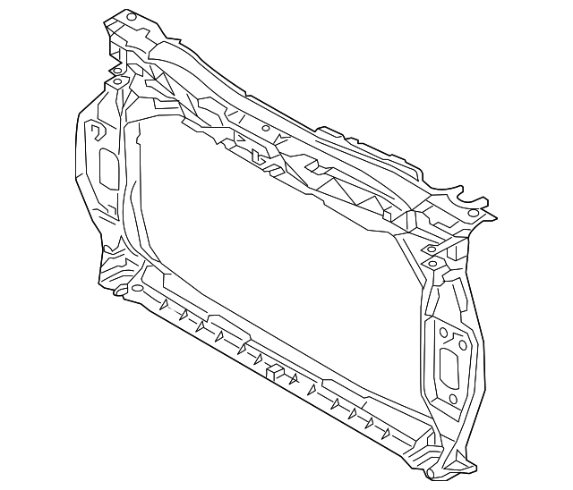2015-2018 Audi Radiator Support 8U0-805-594-F | OEM Parts Online