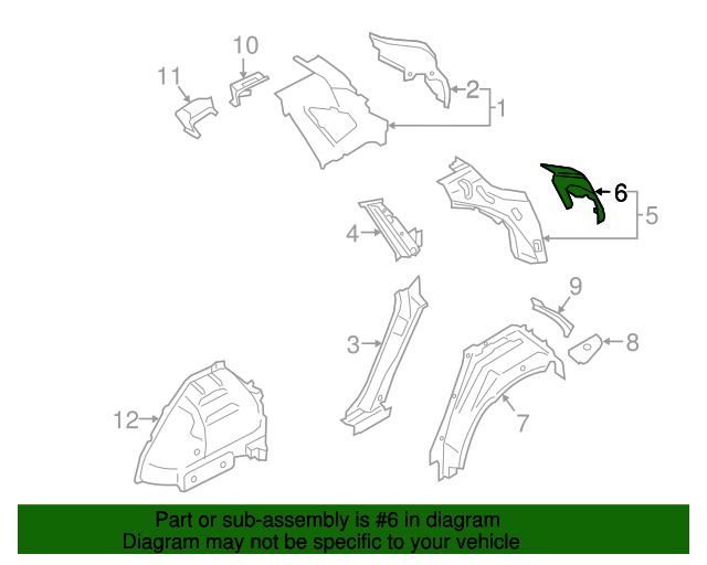 2015-2022 Porsche Macan Lower Extension 95B-809-359-Y-GRV | Porsche Marin