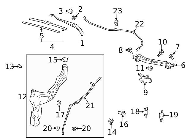 85530679 GM Washer Fluid Reservoir | GM Parts Store