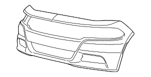 2015-2023 Dodge Charger Fascia 68267765AC | Mopar Parts Canada