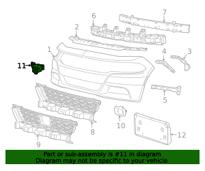 2015-2021 Dodge Charger Air Duct 68236752AA | TascaParts.com