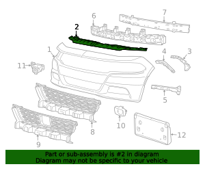 68227486AB - Nitrous Oxide Sensor | Mopar Parts Canada