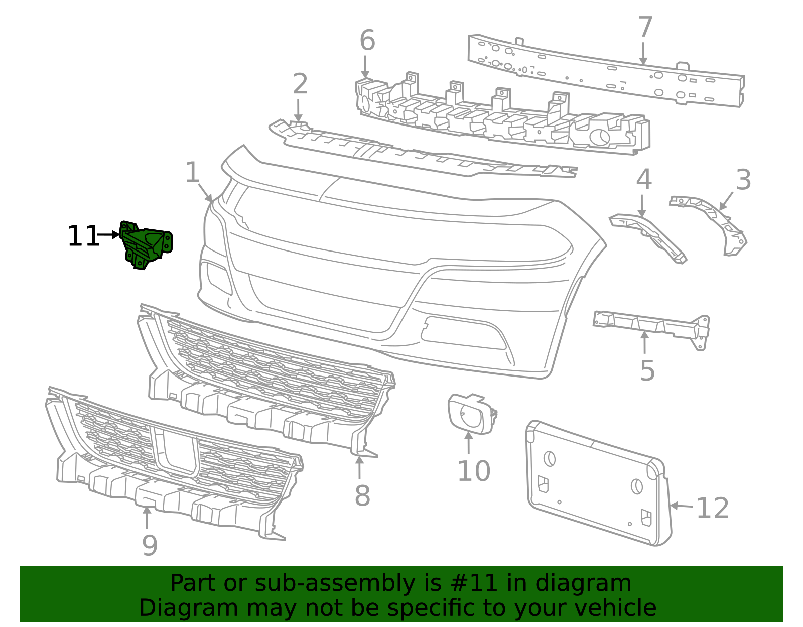 2015-2023 Dodge Charger Duct 68214813AA | Mopar Parts Canada