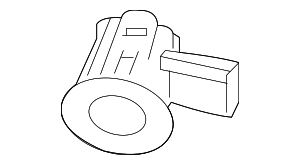 28438-5ZA2B - Park Sensor - 2016-2020 Nissan | Nissan OEM Parts Direct