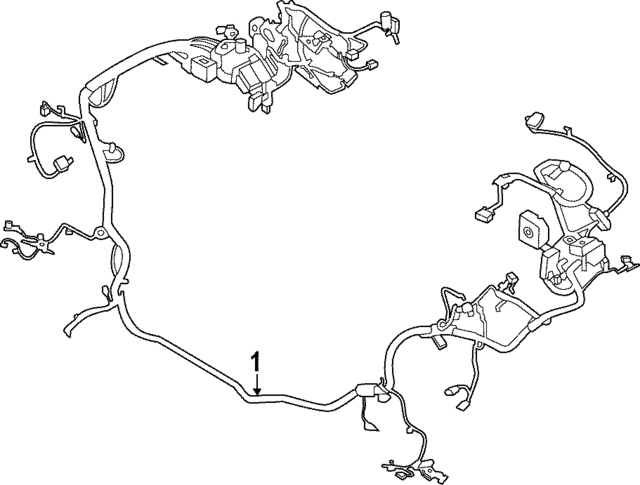 2023 Ford F-150 Lightning Wire Harness PL3Z-12A581-HM | OEM Parts Online