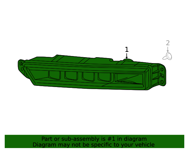 33950-TLA-R01 - Fog Lamp Assembly 2019-2022 Honda | Honda Parts Online