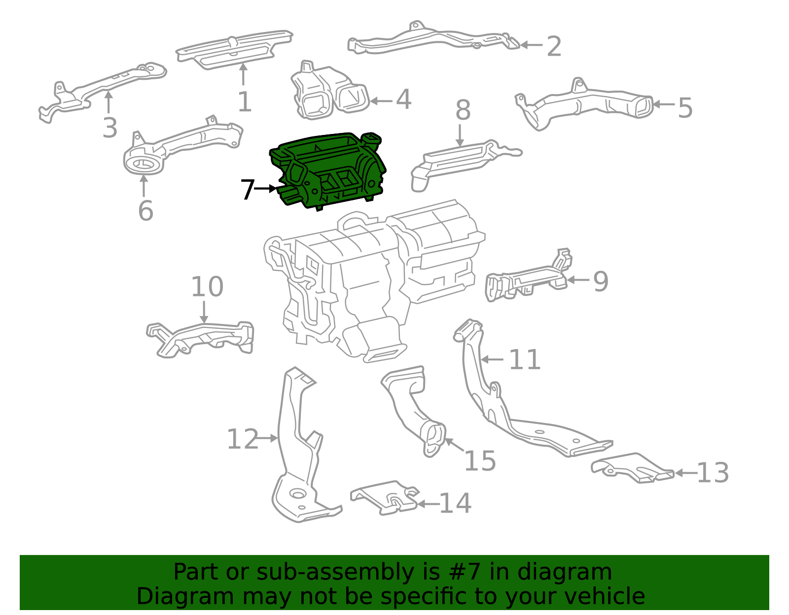 87201-0R040 - HVAC Duct Adapter 2019-2024 Toyota | AutoNation Parts