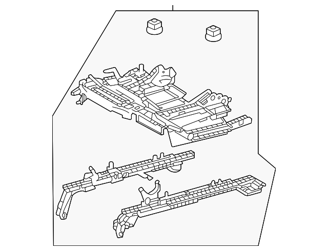 2020-2024 Toyota Highlander Frame Assembly 79101-0E280 | Toyota Parts ...