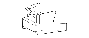 Genuine Toyota Ft End Track Cover part# 71691-0E030-E0 for 2020-2024 ...