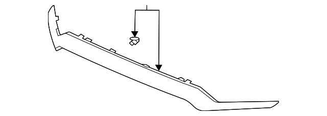 Base Front Grille 71121-T6Z-A60 | OEM Parts Online