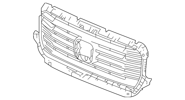 2021-2025 Honda Grille 71121-T6Z-A60 | Honda Factory Parts