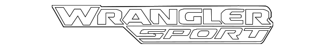 2018-2021 Jeep Wrangler Decal 6BM44CA1AB | TascaParts.com