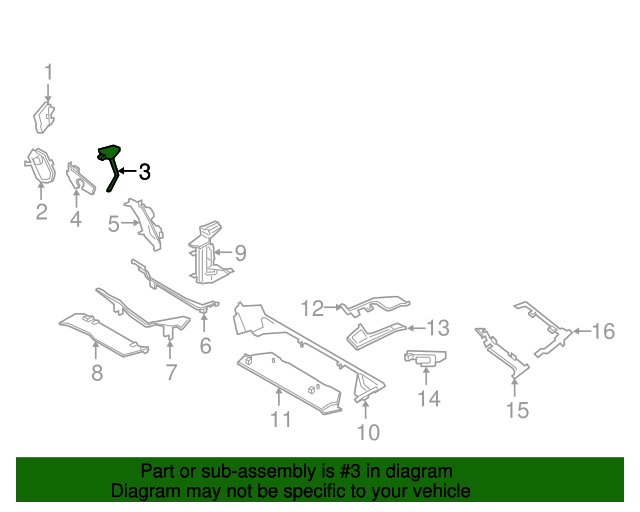 2007-2019 BMW Baffle Plate 41-11-7-174-384 | OEM Euro Parts