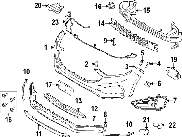 2019-2024 Ford Edge Trim Molding KT4Z-17C755-TA | OEM Parts Online