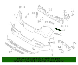 2020-2021 Kia Soul OEM NEW 2020-2021 Kia Soul Driver Side Rear ...