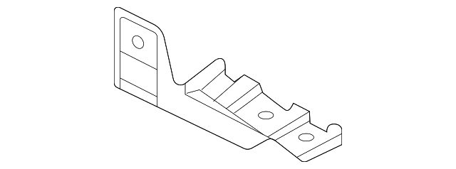 86637-K0000 - Impact Bar Lower Bracket 2020-2022 Kia Soul | Kia.Parts Store