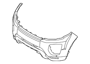 2018-2019 Land Rover Range Rover Evoque Bumper Cover LR079538 ...