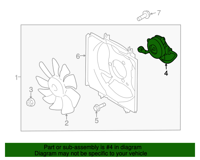 2008-2024 Subaru Motor 45131FG003 | Subaru Parts Store