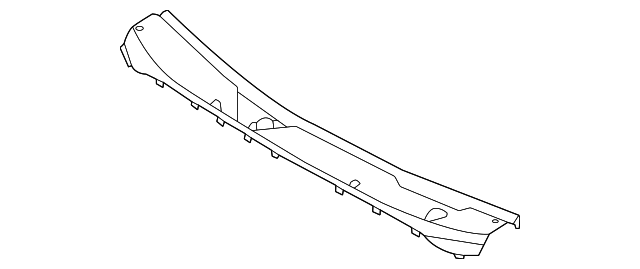 2021-2024 Ford Bronco Cowl Grille M2DZ-21022A68-A | Ford OEM Parts Online