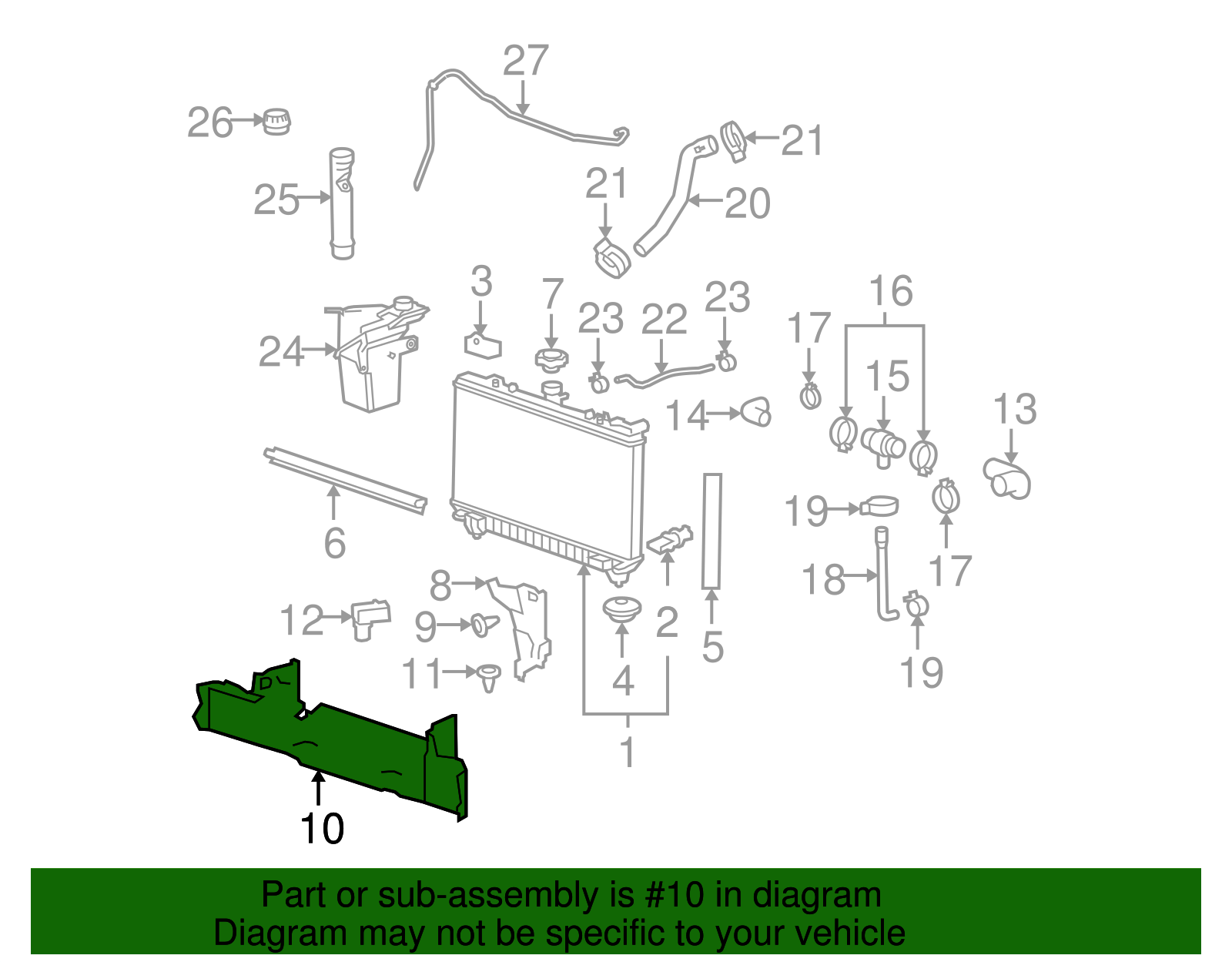 92233110 - OEM GM DUCT GMPartsCenter.net | GM Parts Center