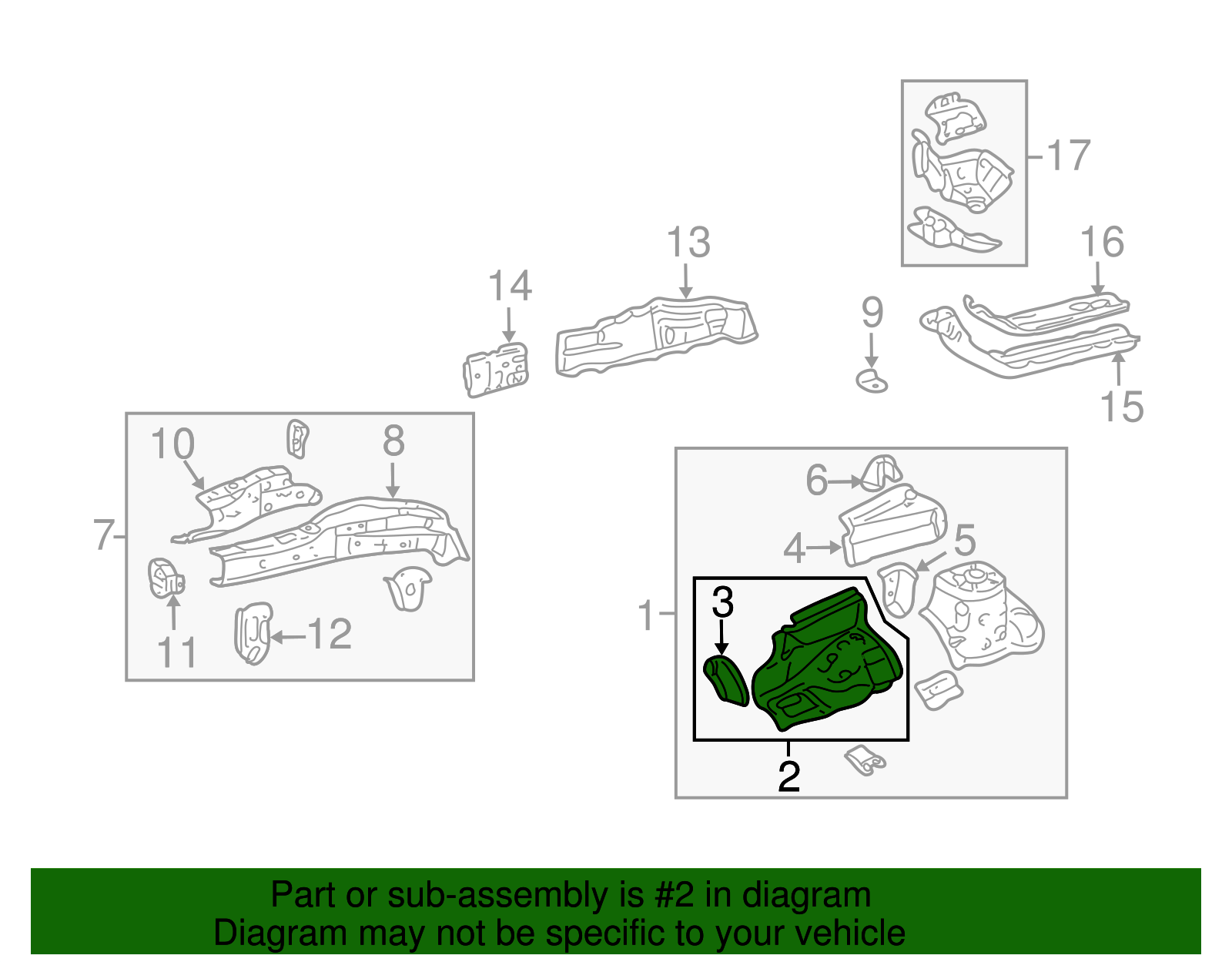 53712-02903 - 2003-2008 Toyota - Front Panel | Conicelli Toyota