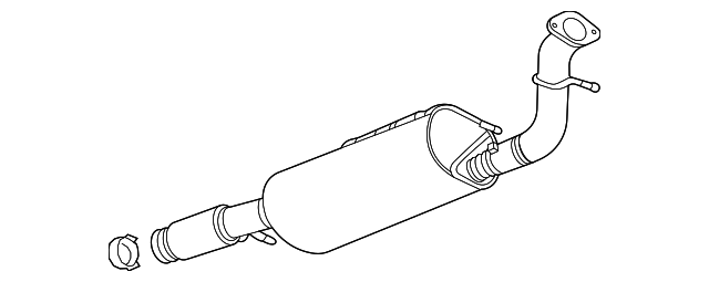 2021-2024 Cadillac Escalade ESV F Muffler 84964235 GM | GMPartsDirect.com