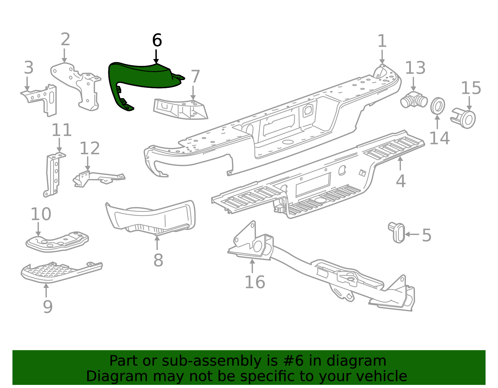 Buy Genuine GM Auto Parts - Molding (Part # 23270263) | GM Parts Store