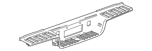 2015-2022 GM Rear Bumper Step Pad 22890958 GM | GMPartsDirect.com