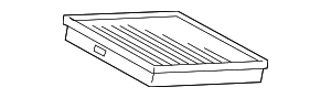 17801-0P051 - Air Filter 2011-2020 Toyota | AutoNationParts.com