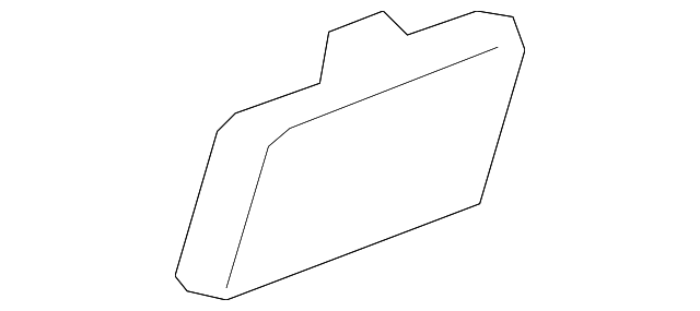 2017-2020 Chevrolet Bolt EV Upper Center Pillar Trim Cap 42482184 ...