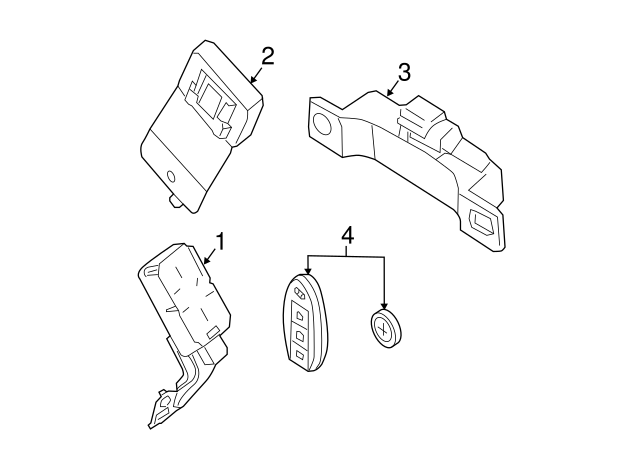 2007-2021 Nissan Keyless Entry Antenna 285E4-JK60A | OEM Parts Online
