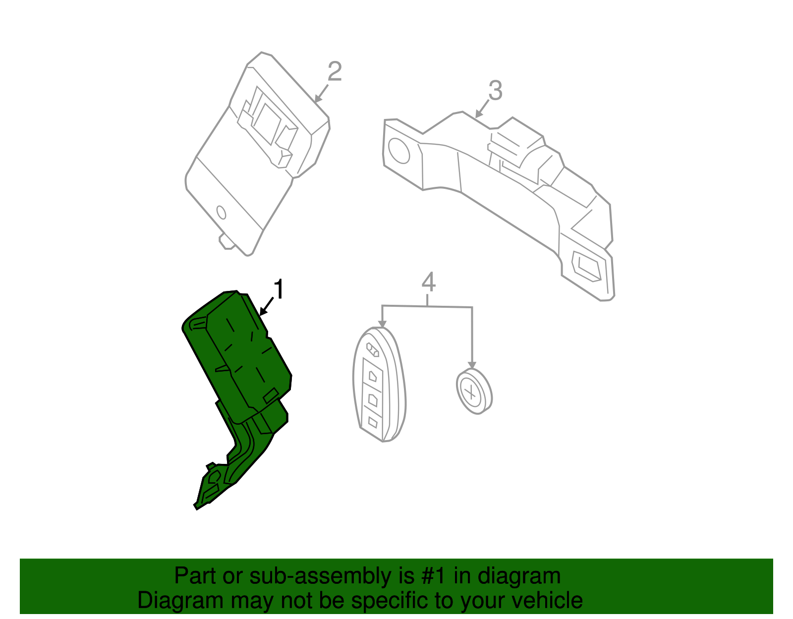2013-2023 Nissan Control Module 28595-4RA0A | Temecula Nissan Parts