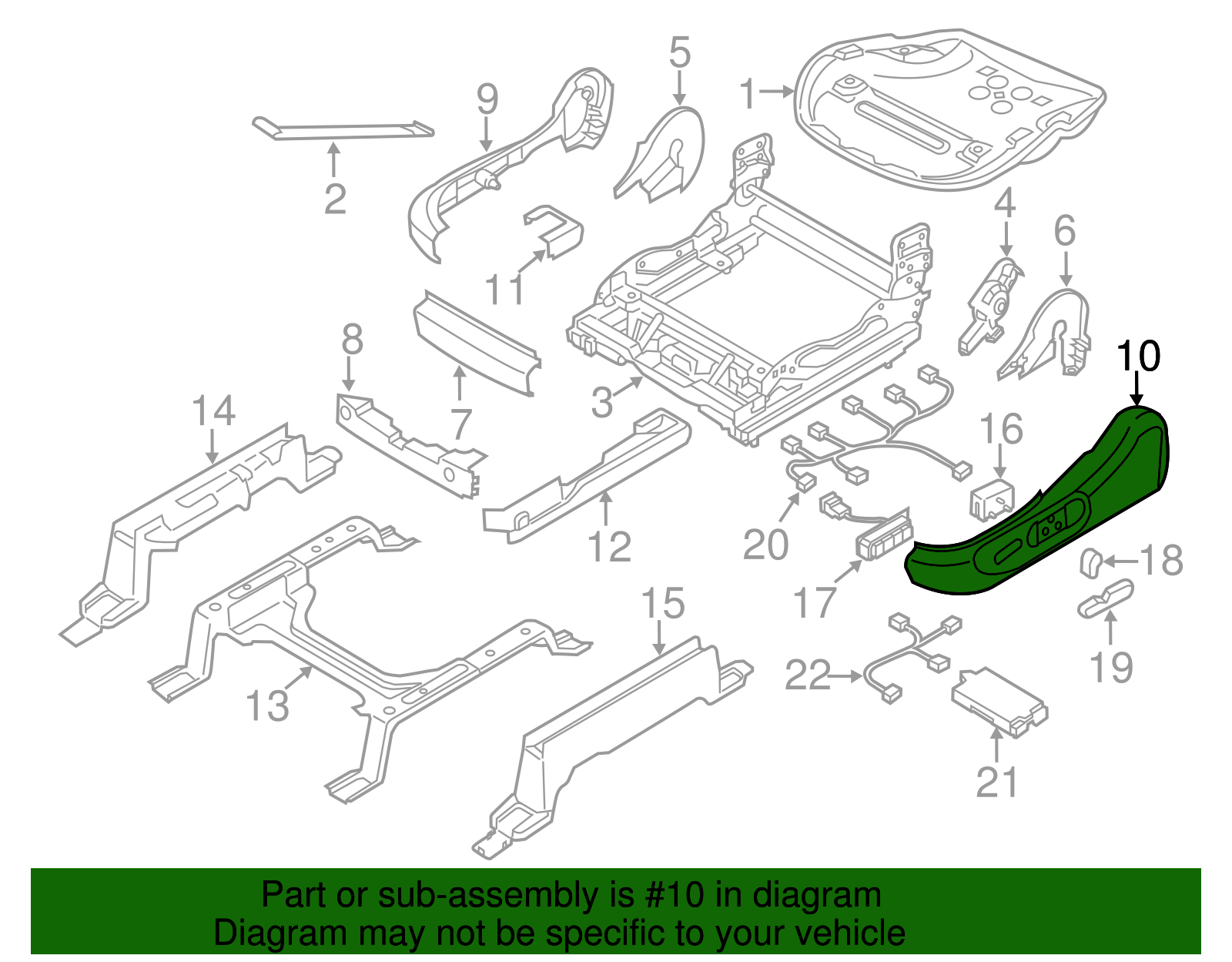 2010-2012 Mazda CX-9 Outer Cover TE72-88-1HX-34 | AutoNationParts.com