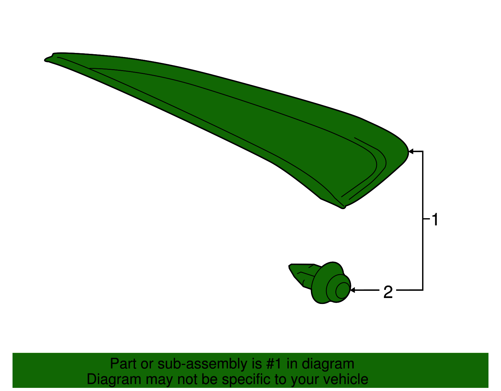 Genuine Toyota Pillar Trim part# 75056-06010 for 2015-2017 Toyota Camry ...