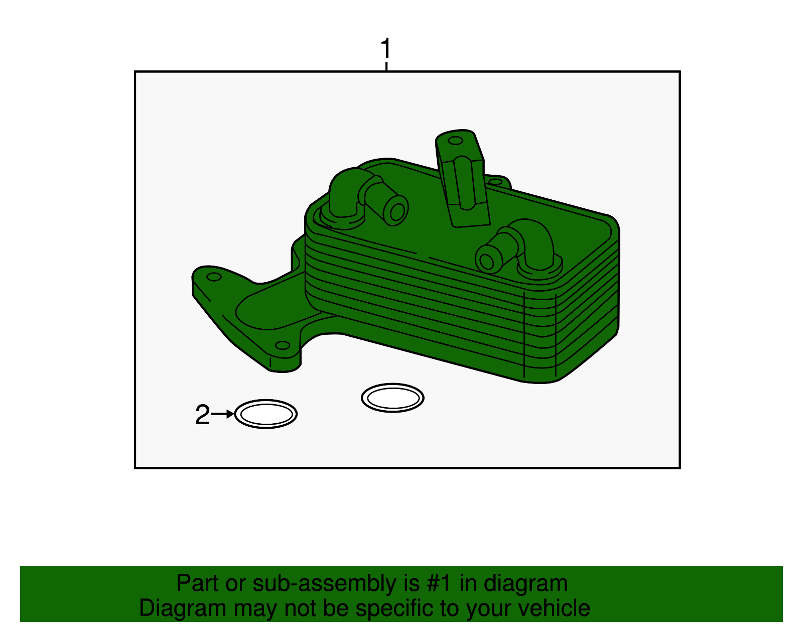 09G-409-061-E - Oil Cooler - 2014-2022 Volkswagen | VW OEM Parts Outlet