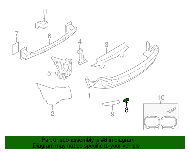 Genuine BMW 51-12-7-158-447 | Tow Eye Cap | FREE Shipping on Most ...