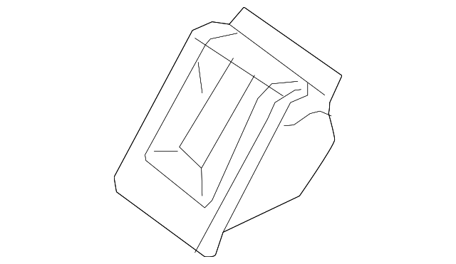 222-868-01-39-9051 - Child Seat Bracket 2014-2020 Mercedes-Benz ...