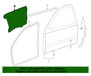 1996-2002 Toyota 4Runner Inner Cover 67832-35040 | Toyota Parts Center
