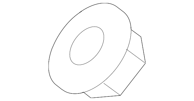 6509764AA - Lower Control Arm Nut - 2006-2020 Mopar | Mopar Parts Canada