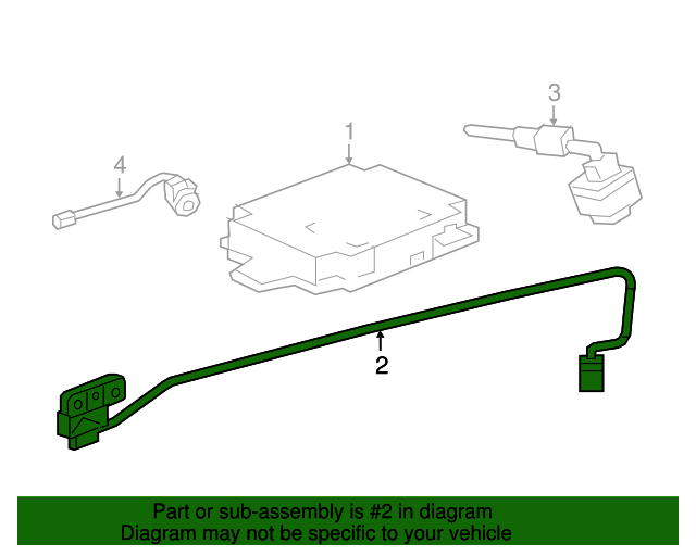 2022-2024 Chevrolet Front View Driver Information Camera 84721338 GM ...