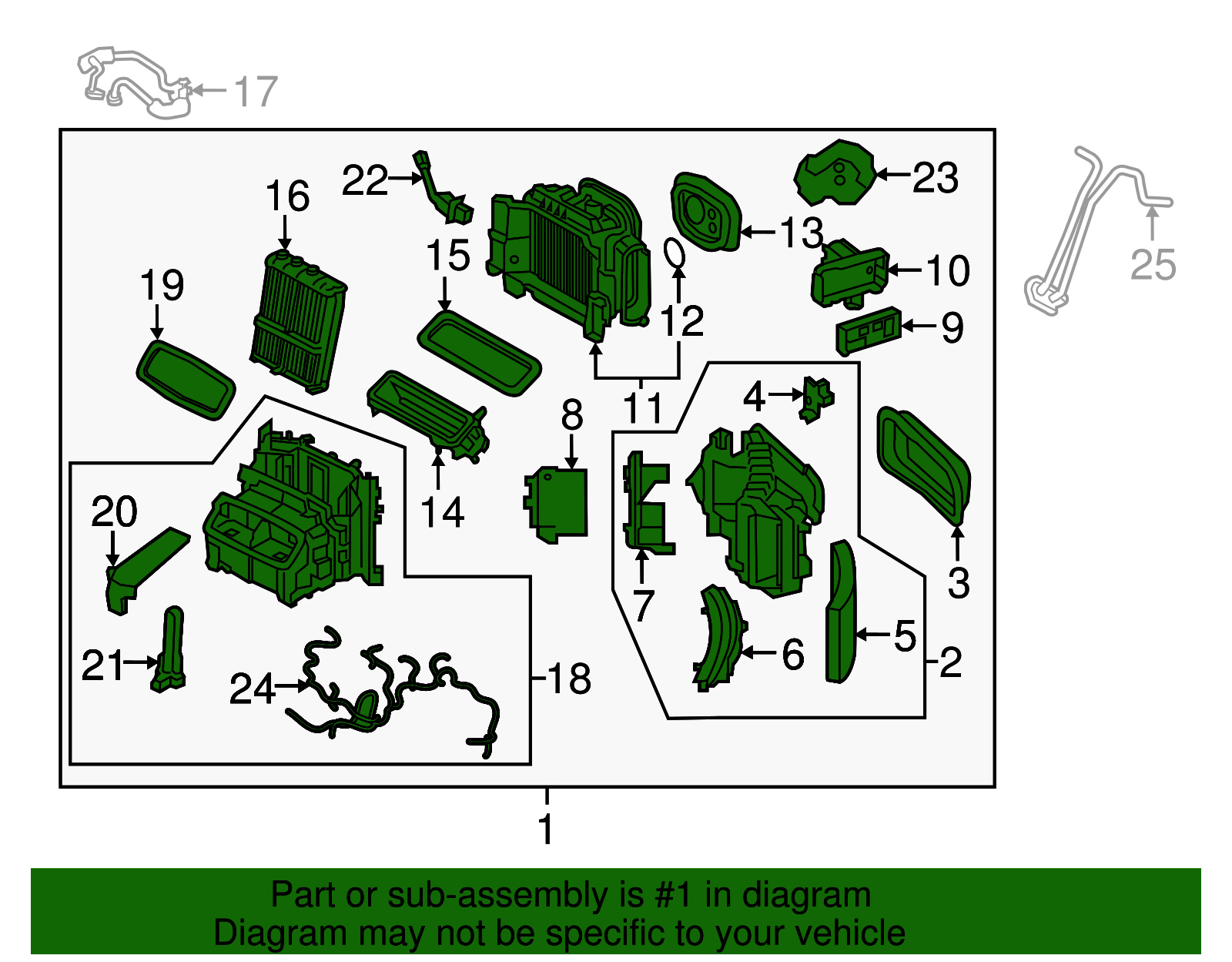 2019-2025 Volvo Climate Unit 32392693 | TascaParts.com