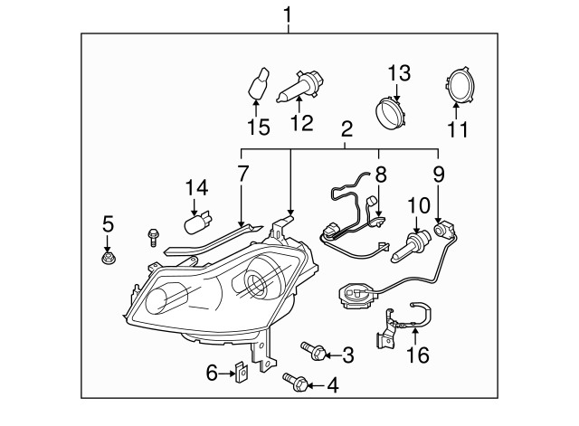 2005-2014 Infiniti Bulb 26261-89970 | Infiniti of Orland Park