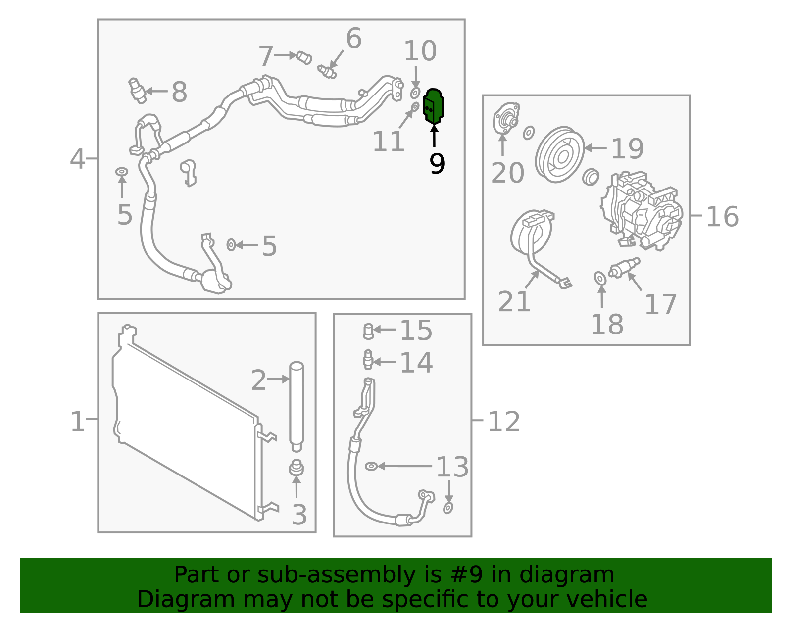 2019-2021 Hyundai Veloster Expansion Valve 97626-H8000 | OEM Parts Online