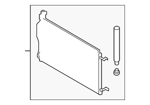 2019-2021 Hyundai Condenser 97606-J3190 | QuirkParts