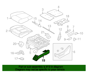 BC3Z-2562187-EB - Track Cover 2011-2016 Ford | AutoNationParts.com