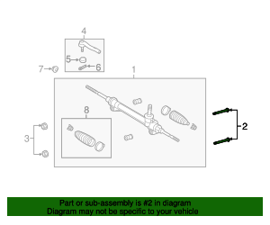 2001-2020 Toyota Gear Assembly Bolt 90080-11597 | Toyota Parts Center
